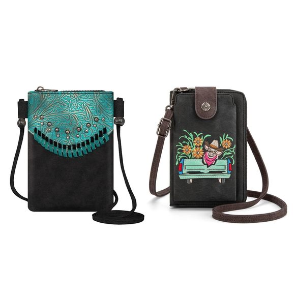 Montana West | Bags | Phone Purse With Crossbody Wallet Set | Poshmark